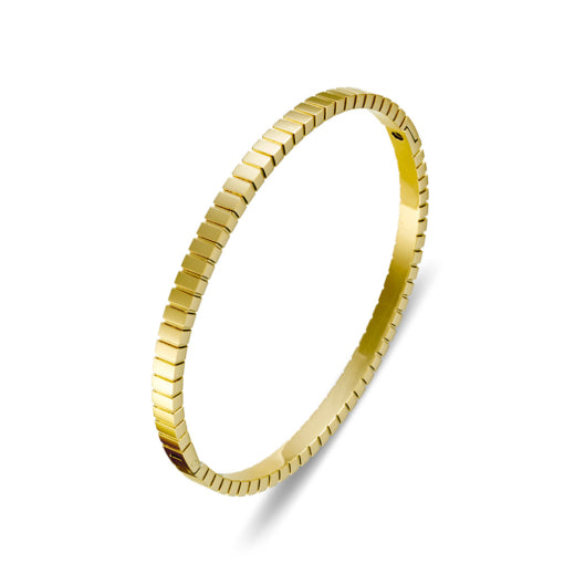Line Detail Bangle Gold
